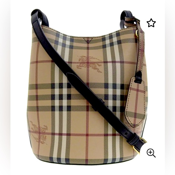 Burberry | Bags | Burberry Lorne Haymarket Bucket Bag | Poshmark